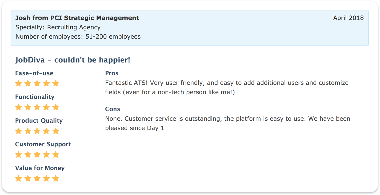 Front Runner | JobDiva